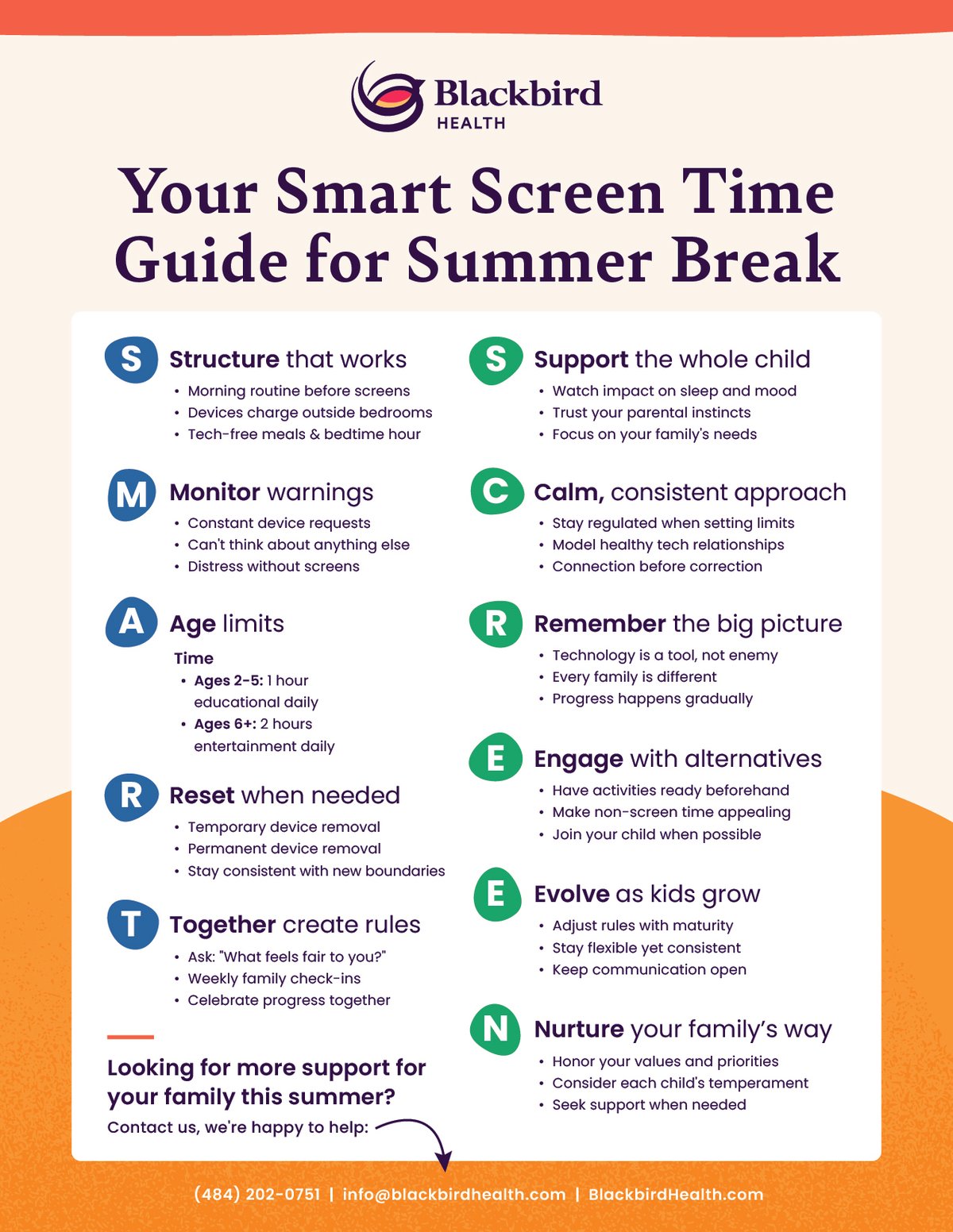 Your Smart Screen Time Guide for Summer Break | Blackbird Health